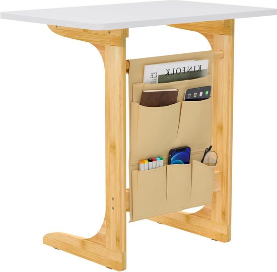 C-vorm Bijzettafel - Industrieel design - 1 stuk - 60 cm | bol