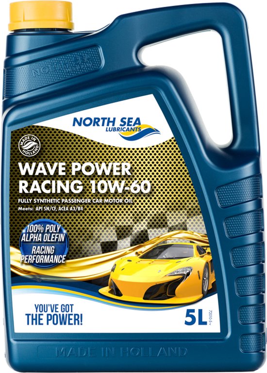North Sea Wave Power racing 10w60 8x 1 L | bol