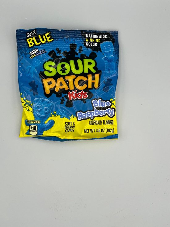 Sour Patch Kids Blue Raspberry 2 Stuks | bol