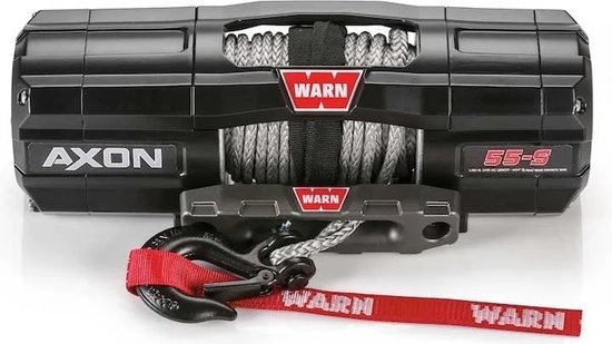Warn AXON 55-S inclusief bevestigingsplaat - Elektrische lier met ...