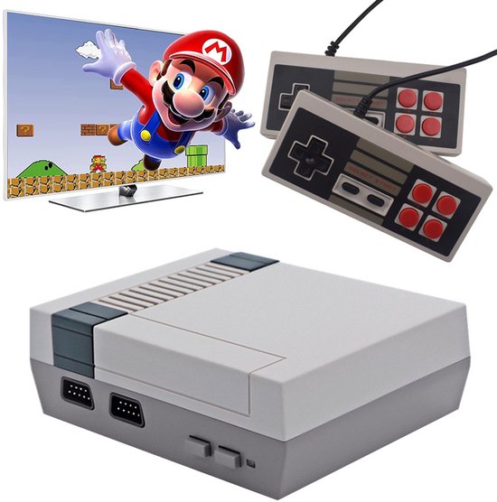 Retro Spelcomputer - 620 Ingebouwde Spellen - Televisie - Plug & Play ...