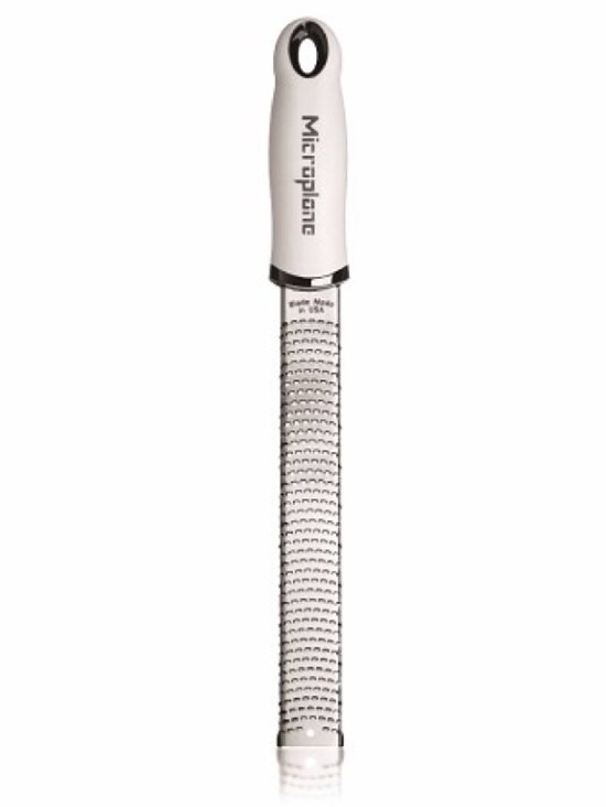 Microplane Rasp Premium Classic - Fijn - White | bol