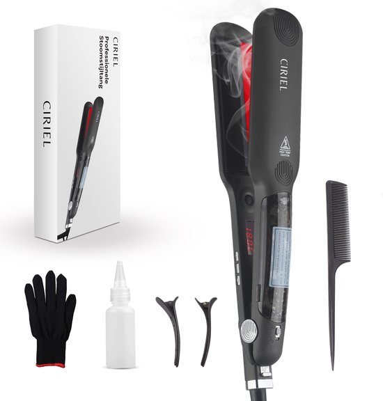 CIRIEL Stoom Stijltang XL W45 - stoomstijltangs - Stijltang Brede ...