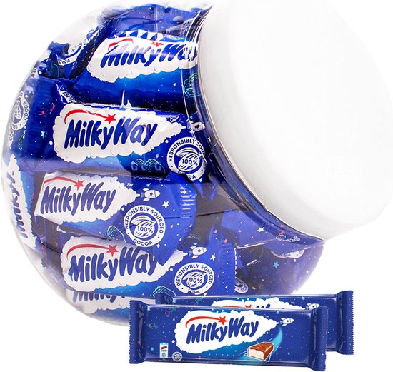 Milky Way Mini 'Chocolate Treat Jar' - chocolade met nougat ...