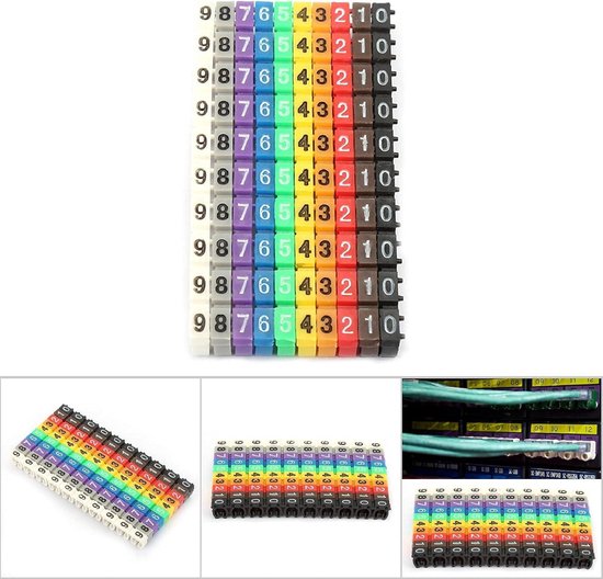 Cable Marking Tube Wire Number Plastic-Fine Workmanship-Communication ...