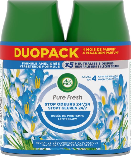 Air Wick Freshmatic Automatische Spray Luchtverfrisser - Pure Fresh ...