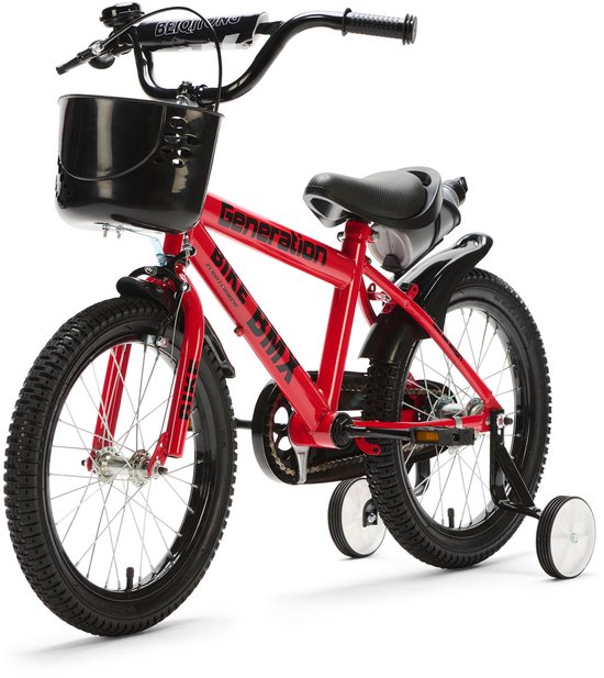 Generation BMX 16 inch Rood – Kinderfiets - Fiets voor kinderen van 4 ...
