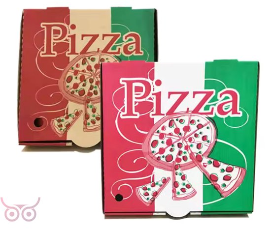 Pizzadozen 24 x 24 x 4 cm | 50 stuks | bol