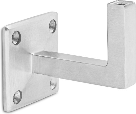 RVS trapleuninghouder Model I – Vlak zadel – Bevestiging met schroeven ...