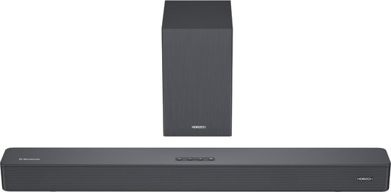 Horizon Soundbar met Subwoofer voor TV - Werkt op alle TV's - Bluetooth ...