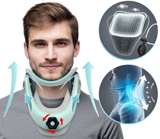 Brace, Brace Nek cervicale tractie apparaat, Neck brace, verstelbare ...