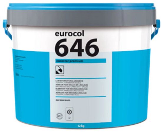 Eurocol - 646 PVC Lijm - Eurostar Premium - 12kg | bol