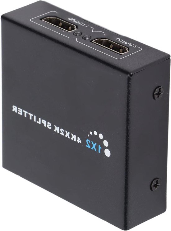 HDMI Splitter 1 in 2 Uit 3840x2160 30FPS - Dubbele Monitor HDMI ...