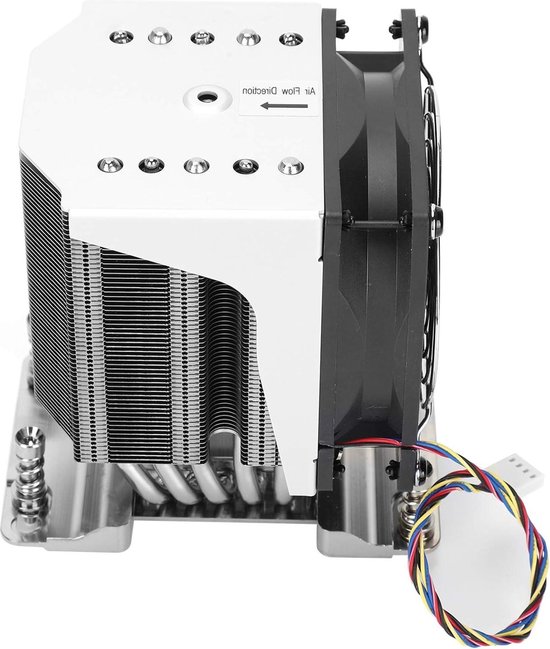 CPU Luchtkoeler 119mm 4 Pin 5 Heatpipes Koelventilator - Radiator 3800 ...