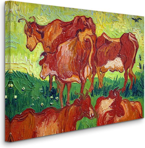 Vincent Van Gogh - The Cows - De koeien (1890) - 2:3 | bol