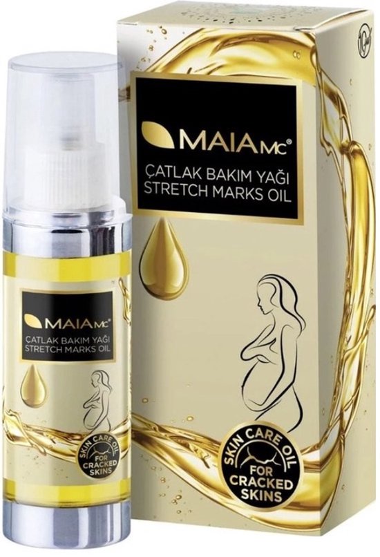 Maia Striae Behandeling Olie 100 ml - Huidverstrakking | Verhelpt ...