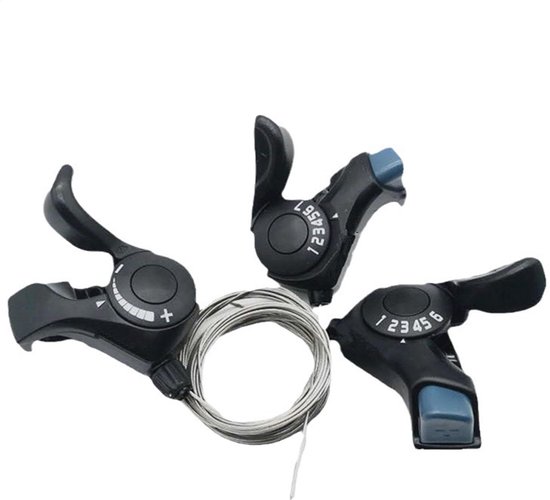 Bikes Gear Derailleur, 3-Speed Gear Shifter, 7-Speed Shifter Lever ...