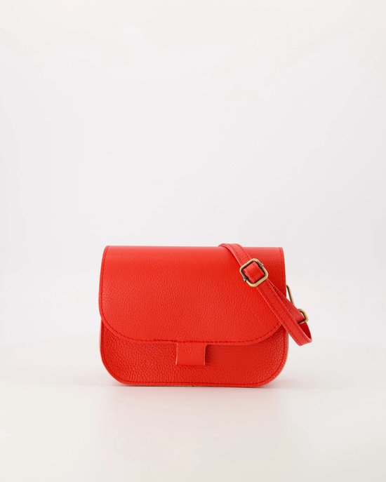 TAS - crossbody- rood - leer | bol