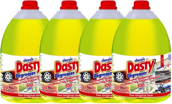 Dasty - Super Ontvetter - 4x5 Liter= 20 Liter - Voordeelpack - Combi | bol