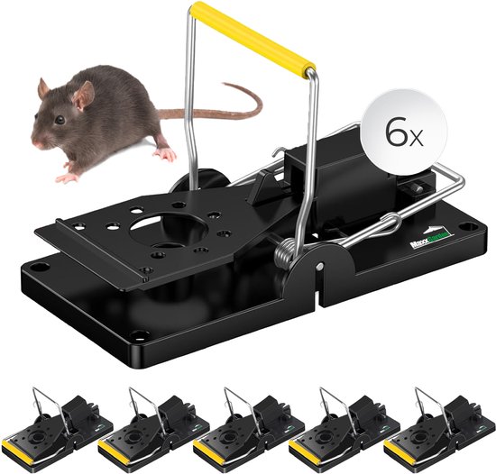 MaxxGarden Muizenval - Muizenvallen voor binnen en buiten - Muizenklem ...