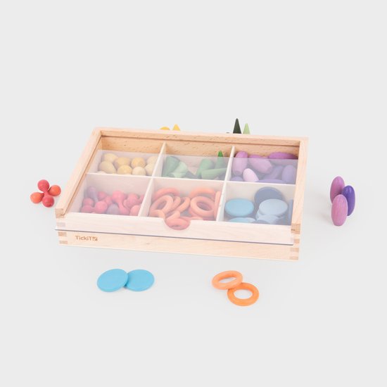tickit® Houten Schatten Sorteerset. | bol