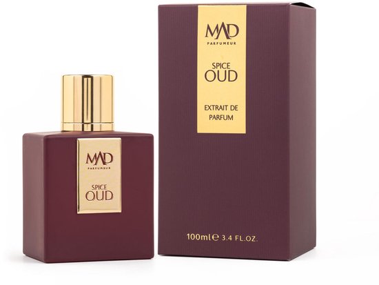 Mad Spice Oud 100 ml - 100 ML / Woody | bol