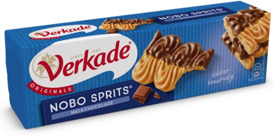 Verkade - Sprits Melkchocolade koekjes - 16 x 150 gram | bol