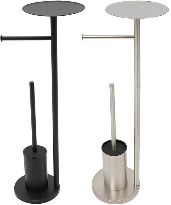 Bealive® Wc rol houder - Wc Borstel - Inclusief tafeltje ...