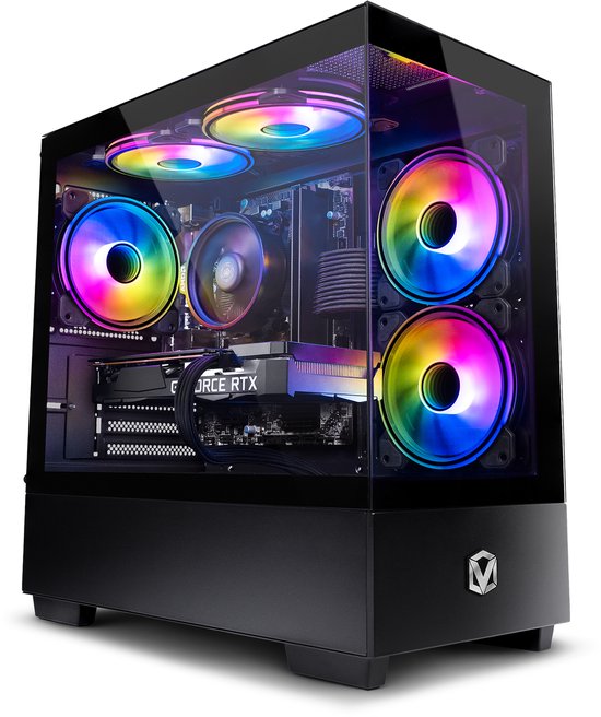 Vibox V-15 Game PC • AMD Ryzen 5 4500 4,1 GHz • Nvidia RTX 3060 12 GB • 16 GB RAM • 1... | bol