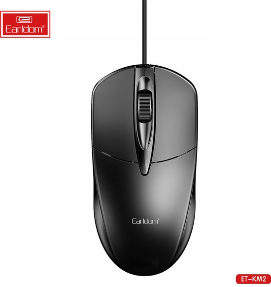 Computer Muis met draad USB A male aansluiting/model ET-KM2/Laptop muis ...