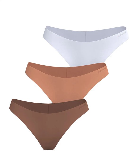 Lot de 3 slips invisibles pour femme Bjorn Borg - taille haute - L ...