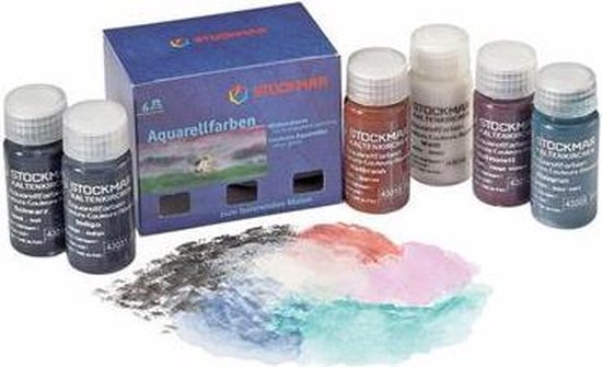 Stockmar Aquarelverf ass. 6 aanvullend à 20 ml | bol
