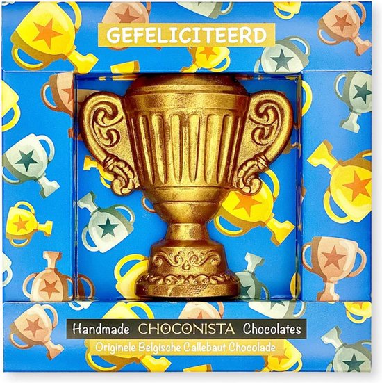 Choconista - Chocoladecadeau - Troffee - Gefeliciteerd | bol