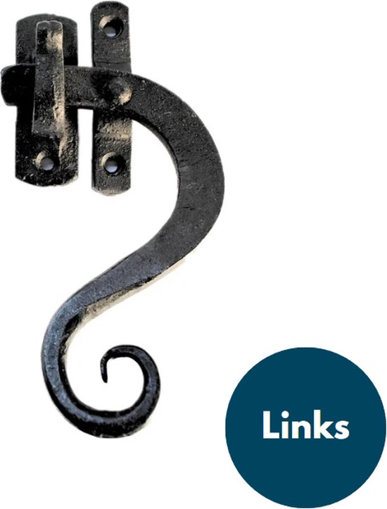 Raamgrendel - Grendel - Raamboom links sluitend - Zwart | bol