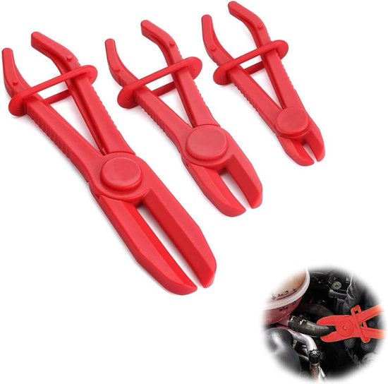 Slangklemtang van nylon - flexibele tang voor slangen - set van 3 stuks ...