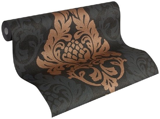 BAROK BEHANG ZWART BRONS 96190-3 | bol