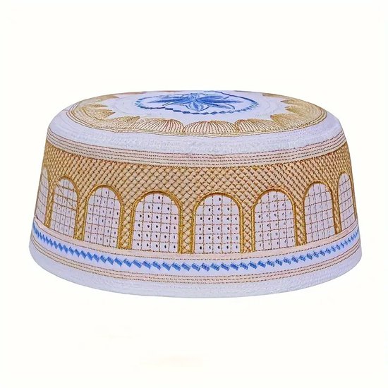 Chapeau juif Nivard - Yarmulke - Juif - Kippa - Judaïsme - Jaune - 57 ...
