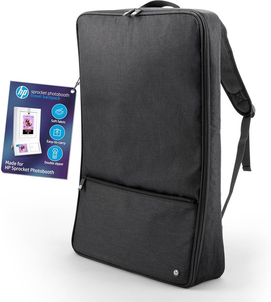 HP - Photobooth Rugtas - Backpack voor Printer - Zwart | bol