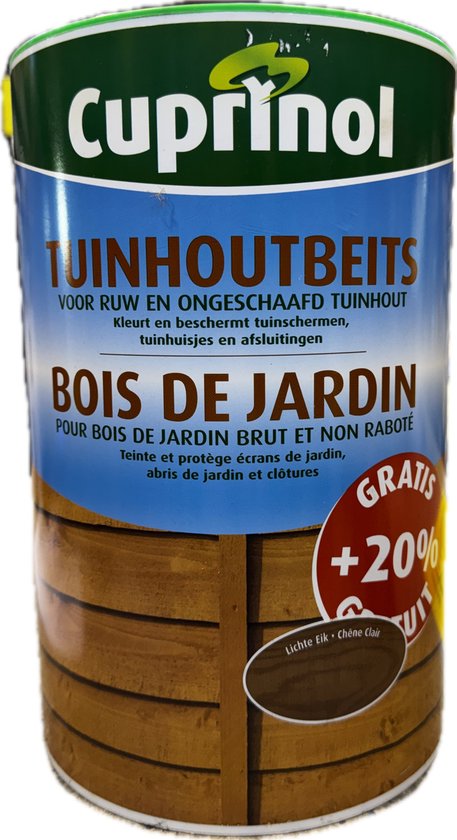 Cuprinol / Xyladecor Tuinhoutbeits - Lichte eik - 6 L | bol