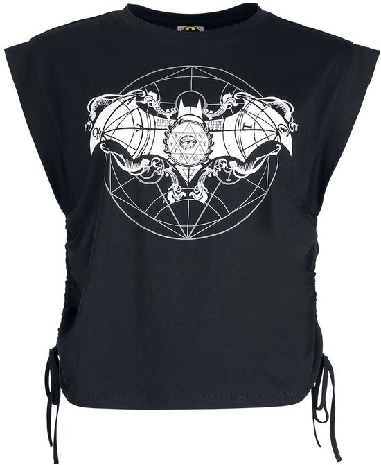 Batman Logo - Gothic Top zwart XXL Katoen - DC Comics, Fan merch, Film ...