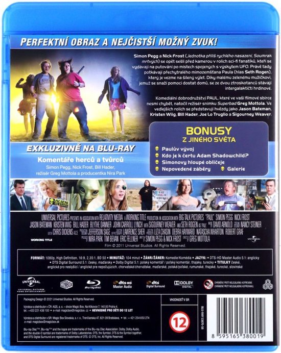 Paul [Blu-Ray] (Blu-ray), Seth Rogen | Dvd's | bol