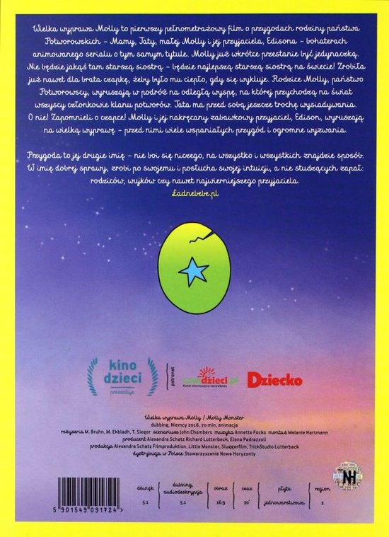 Molly Monster [DVD] (Dvd), Judy Winter | Dvd's | bol