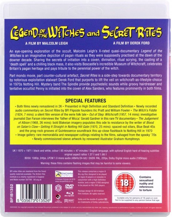 Legend Of The Witches/secret Rites (Dvd), Penny Beeching | Dvd's | bol