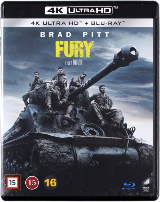 Fury (4K Blu-Ray)), Logan Lerman | Dvd's | bol.com