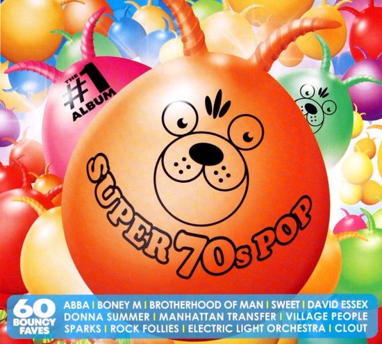 Super 70s Pop: Number 1 Album, V/a | Muziek | bol
