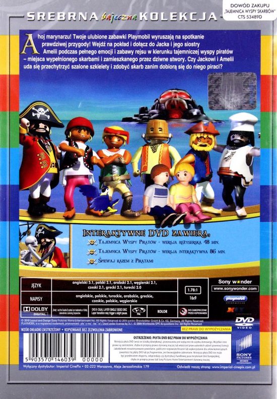 Playmobil: The Secret of Pirate Island [DVD] (Dvd), Jan Rabson | Dvd's ...