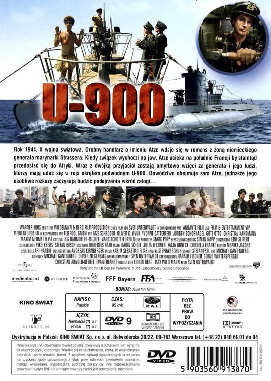 U-900 [DVD] (Dvd), Oliver Wnuk | Dvd's | bol.com