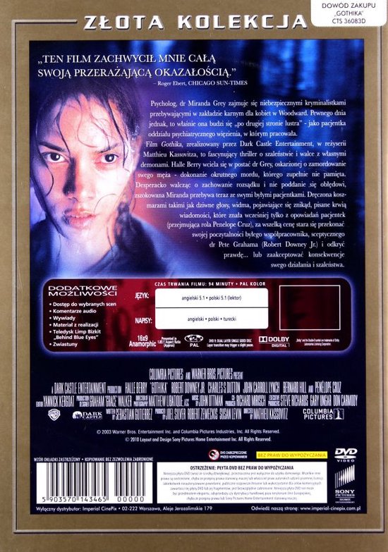 Gothika [DVD] (Dvd), Robert Downey Jr. | Dvd's | bol