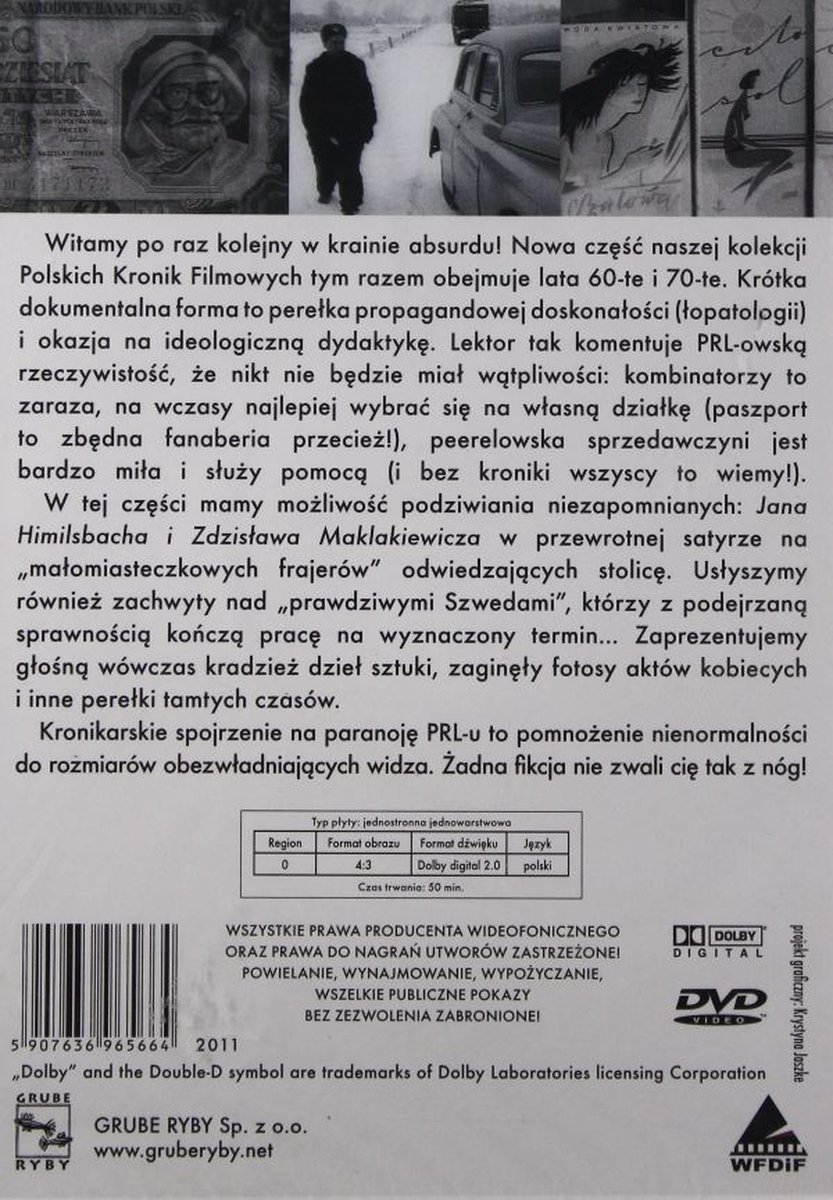 Najzabawniejsze Polskie Kroniki Filmowe. Lata 60/70-te [DVD] (Dvd), Mateusz Banasiuk |... | bol