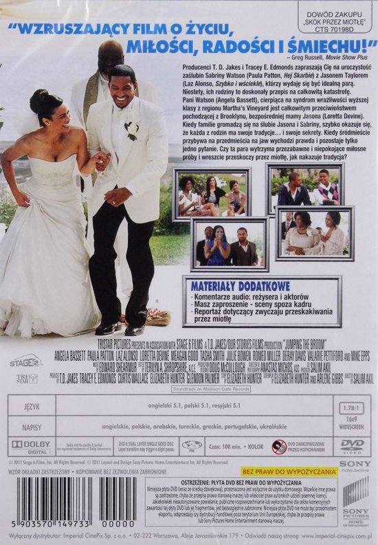 Jumping the Broom [DVD] (Dvd), Paula Patton | Dvd's | bol